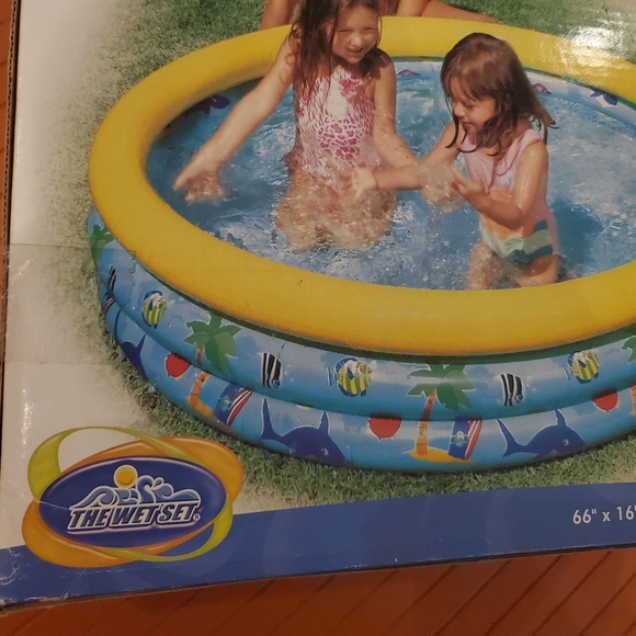 wet set pool | Other | Nib Inflatable Pool | Poshmark